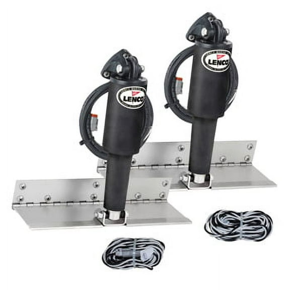Lenco 12V Standard Finish Trim Tab Kit without Switch - Walmart.com