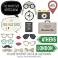 Big Dot of Happiness World Awaits - Travel Party Photo Booth Props Kit ...