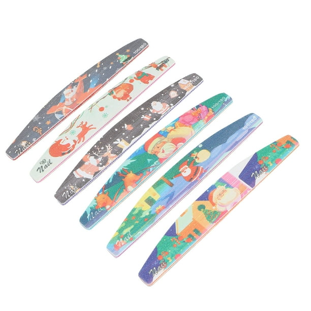 Lima pulidora lavable, 6 limas de uñas, 2 limas pulidoras de uñas, tira ...