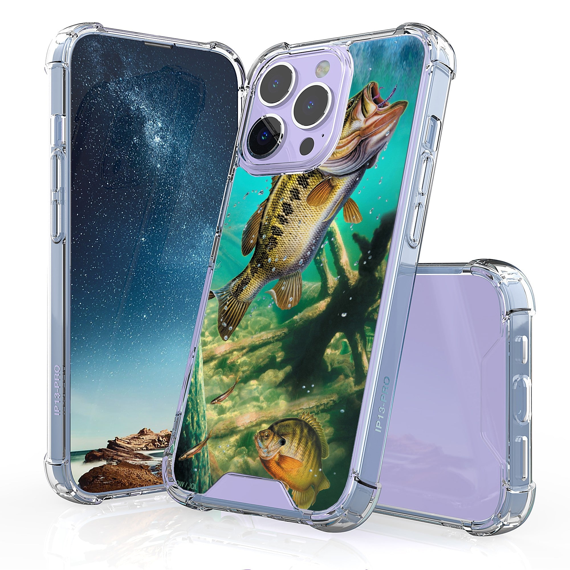 AquaFlex Hybrid Slim Designed For Apple iPhone 13 Pro 6.1"Case ...