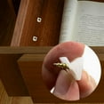 100 Pcs Drawer Supports, White Plastic Drawer Bottom Sagging Repair ...