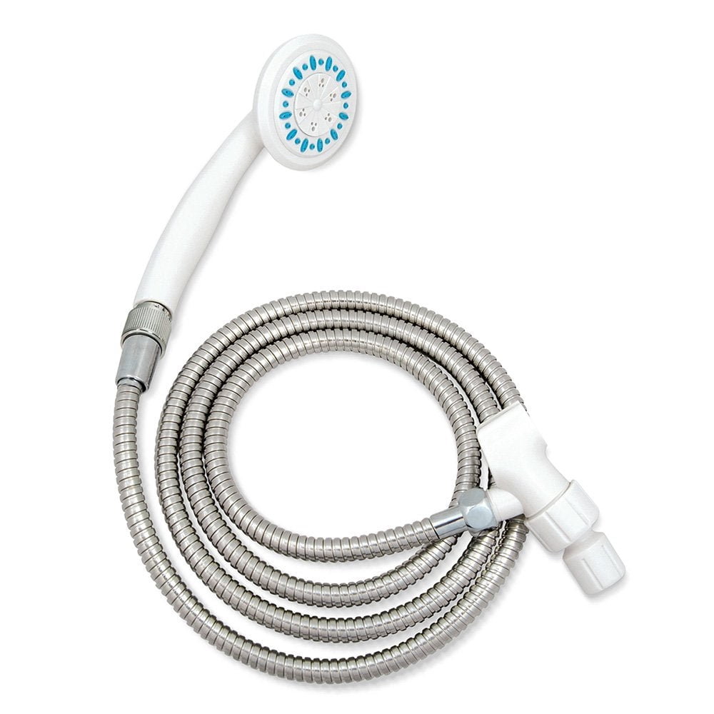 AquaSense 3 Setting Shower Spray with Ultra-Long Stainless Steel Hose ...