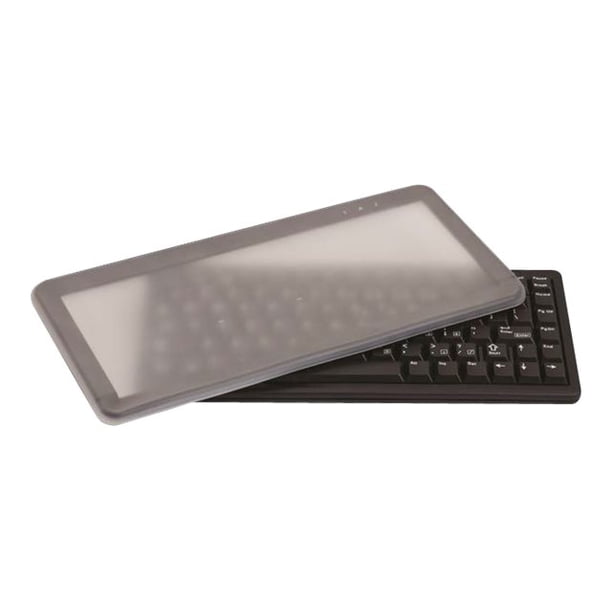 CHERRY EZCLEAN 4100 - Keyboard - PS/2, USB - QWERTY - US - black ...