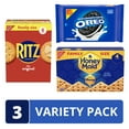 OREO Cookies, RITZ Crackers, Honey Maid Graham Crackers Variety Pack ...