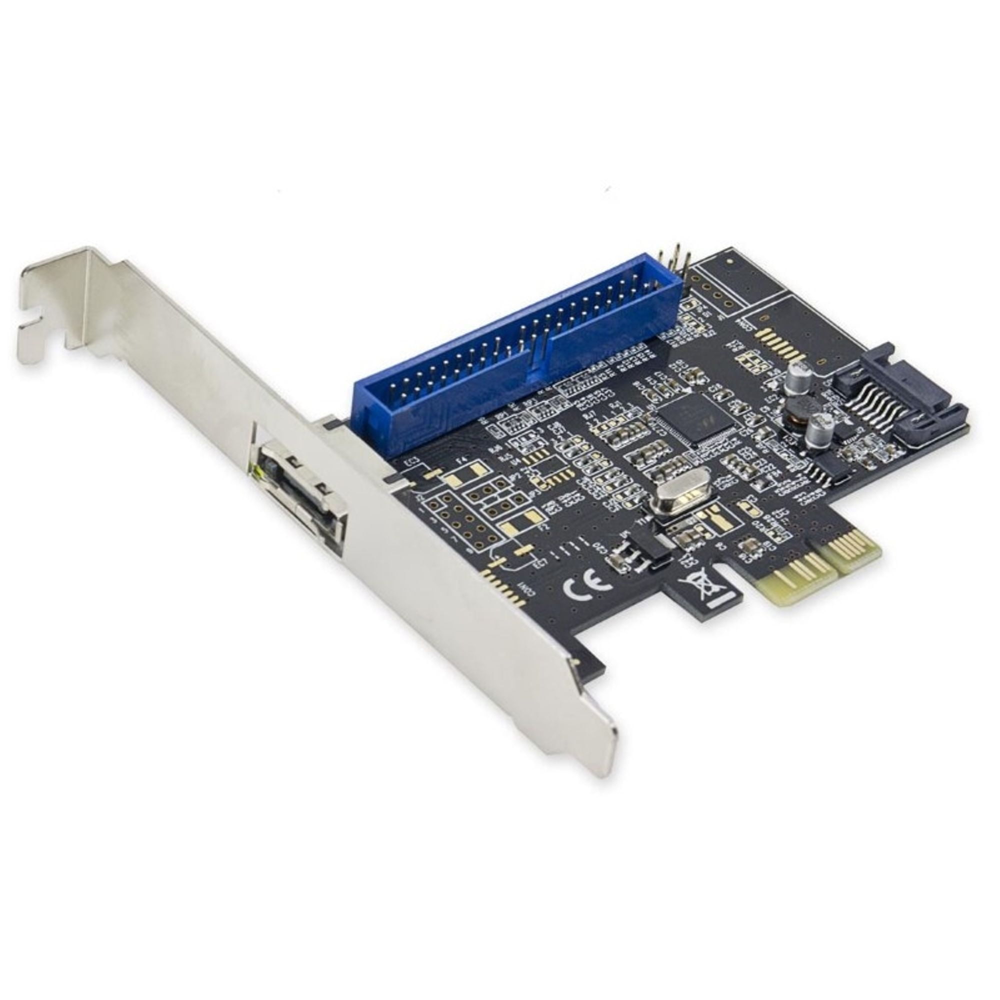 Syba PCIe 2.0 x1 SATA 6Gbps PATA SATA 1x e-SATA Combo Raid Card Marvell ...