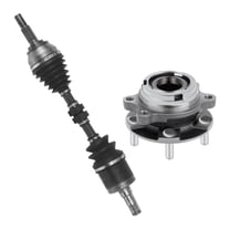 AutoShack Front CV Axle Shaft Wheel Hub Bearing Assembly for Jeep ...