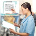 Nursing Clipboard Foldable 3 Layers, Nurse Clipboard with Nursing ...