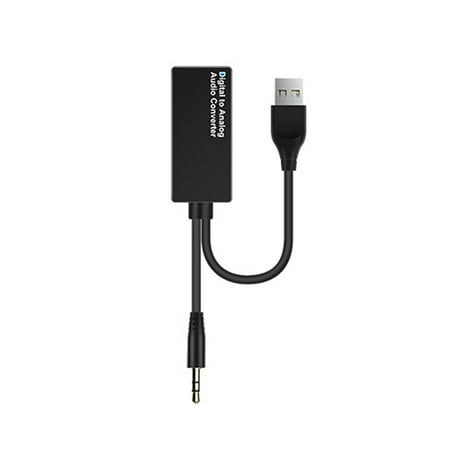 Connector Professional Audio Adapter Digital Converter 3.5mm Jack Game ...