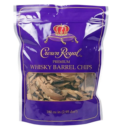 Crown Royal Premium Whisky Barrel Cooking Chips Rich & Robust Flavor CR ...