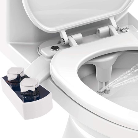 2 Pack Bidet Attachment, Non-Electric Bidet Toilet Seat Fresh Water ...