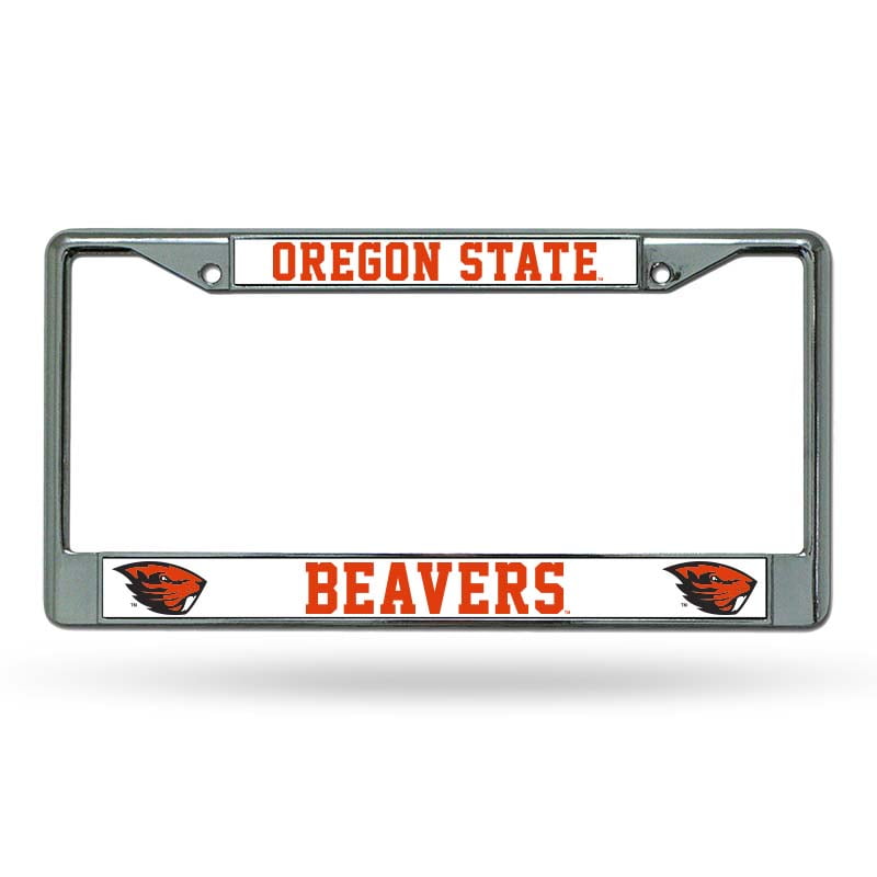 Oregon State Chrome License Plate Frame - Walmart.com