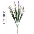 Artificial Lavender Stems | Faux Lavender Bouquet for Home Decor ...