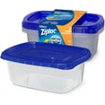 Ziploc Container Large Rectangle, 9 cup Containers - 2 ct - Walmart.com