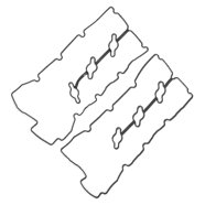 Unique Bargains 12598014 Engine Valve Cover Gasket for Chevy Malibu ...