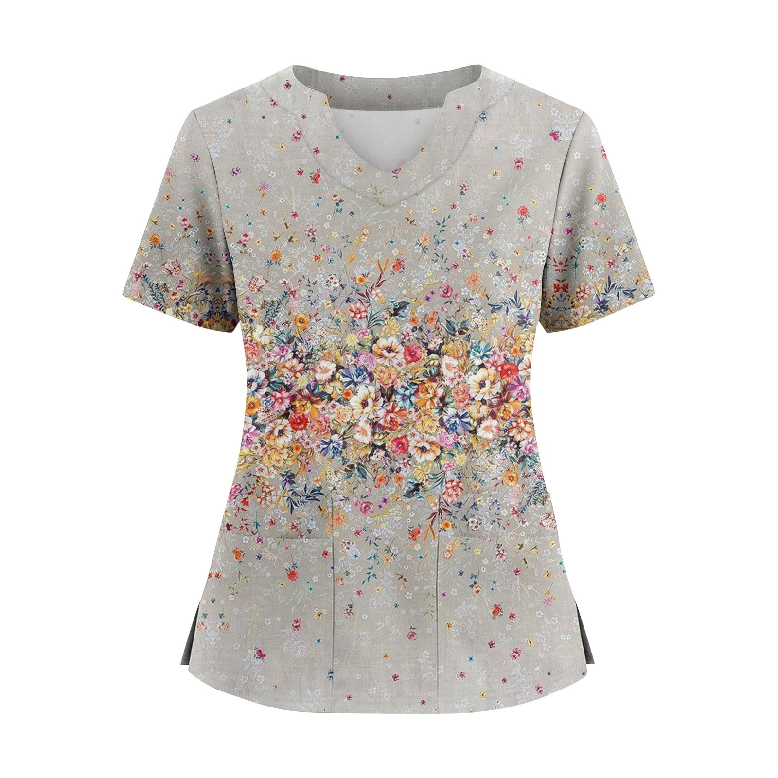 Click here for Ktyne Scrub Tops For Women V-Neck Medical Scrubs S... prices