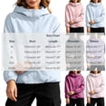 Babysbule Women Hooded Wind Resistant Outerwear Jacket Relaxed Fit Full ...