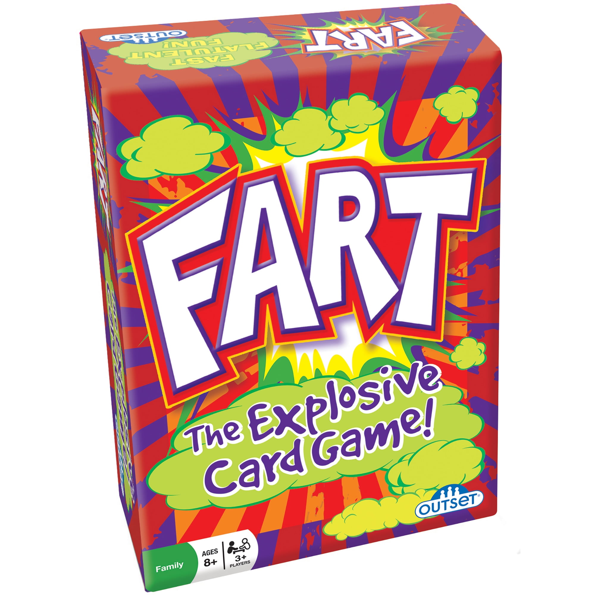 Fart - The Explosive Card Game - Easy To Learn Fast Flatulent Fun, Kids ...