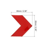 Uxcell Reflective Stickers, 10 Pack 2.36 x 2.36 Inch Adhesive Night ...