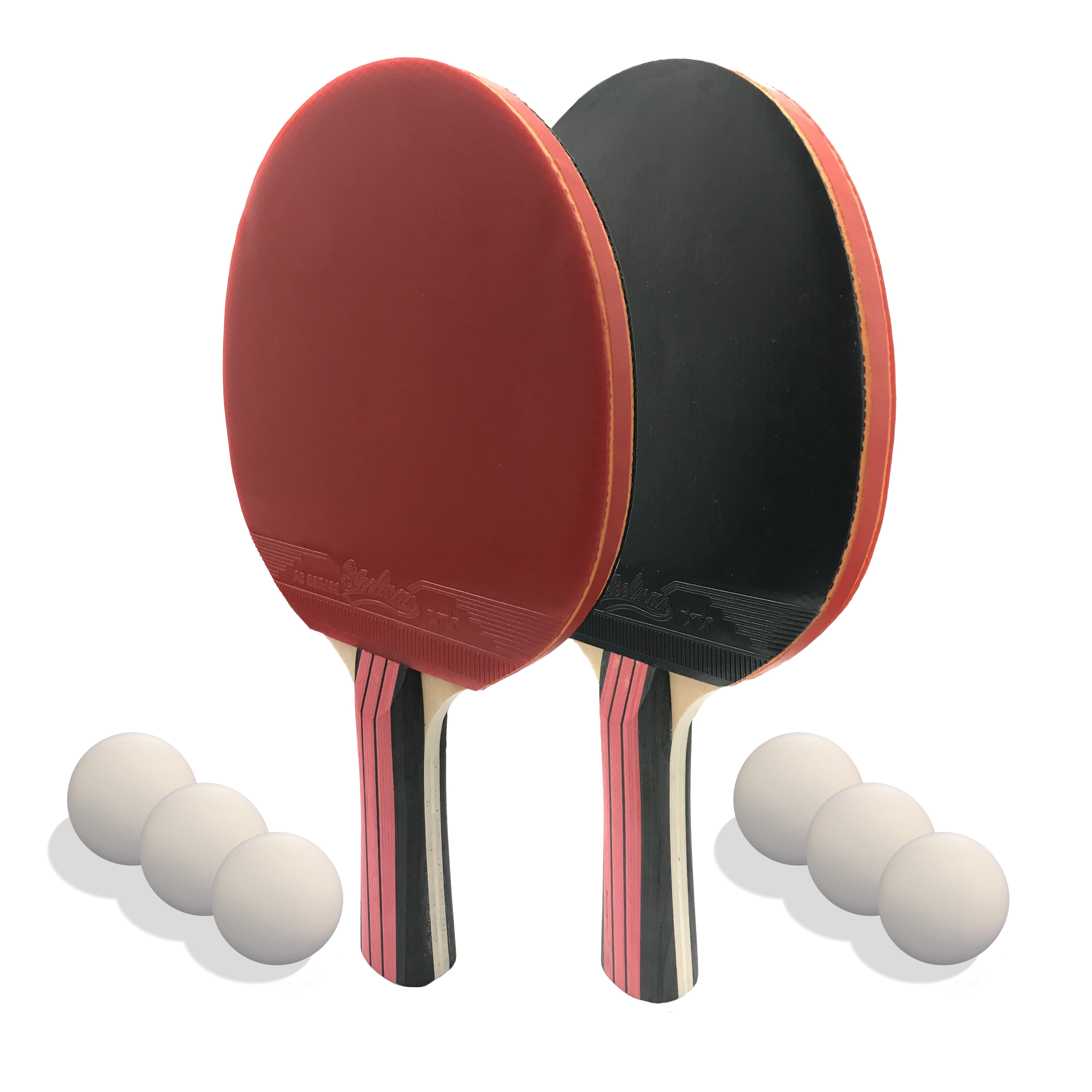 Cannon Sports 2 Player Table Tennis Paddle and Ping Pong Ball Set ...