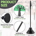 12 Pcs 3" Black Table Number Holders w/Alligator Clip, Metal Place Card ...