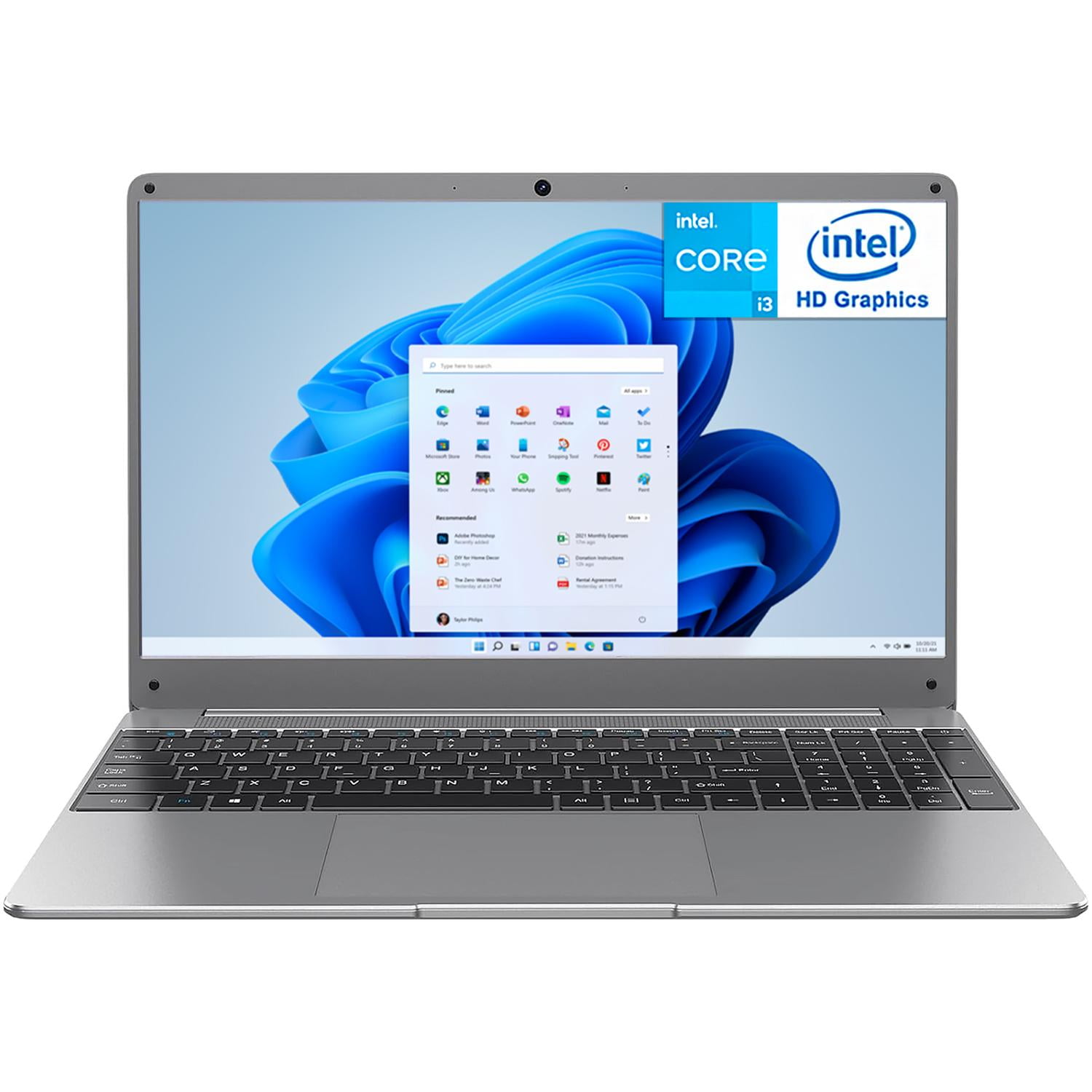 Laptop Intel Core i3 5005U 16GB RAM 512GB SSD 15.6" Windows 11 Pro Teclado en Ingles ...