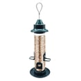2PCS Outdoor Hanging Bird Feeder, 13" Tube Feeder with Top Filling ...