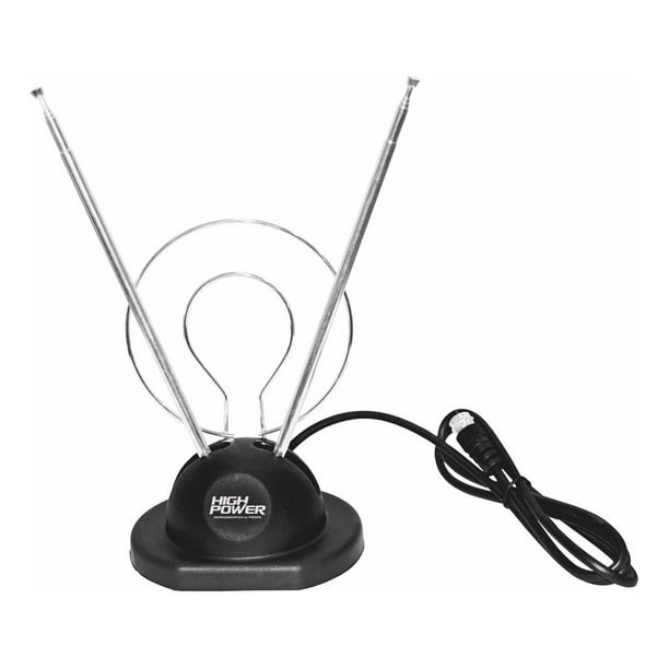 Antena Tv Base De Conejo Coaxial High Power ANT-80 | Walmart en línea