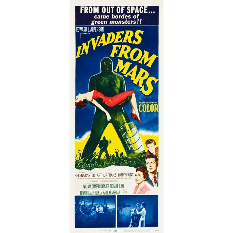 Invaders From Mars Movie Posters
