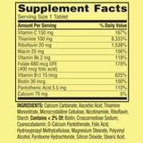 Spring Valley Super Vitamin B-Complex Dietary Supplement Tablets, 250 ...