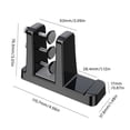 Laptop Holder Stand Featuring Spring Clip Stability Multi Angles ...