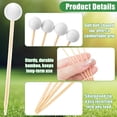 120 Pieces Golf Cocktail Picks, Golf-Themed Ball Toothpicks for ...