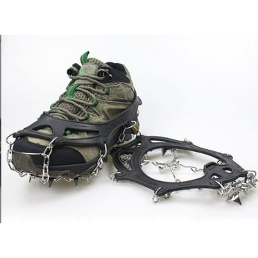 Crampons Ice Cleats Traction Snow Grips Anti Slip Protect for Hiking ...