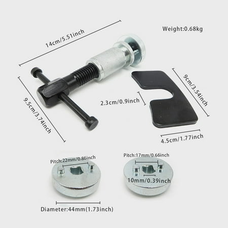 enqiretly Brake Piston Wind-Back Tool Lightweight Car Rewind Hand ...