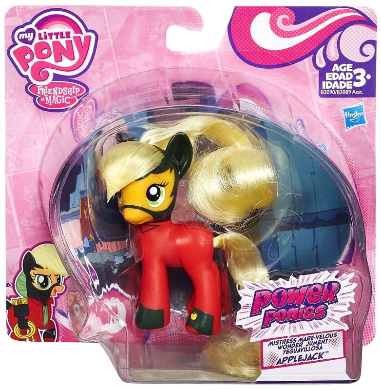 My Little Pony Power Ponies Applejack Figure (Mistress Mare-Velous, No ...