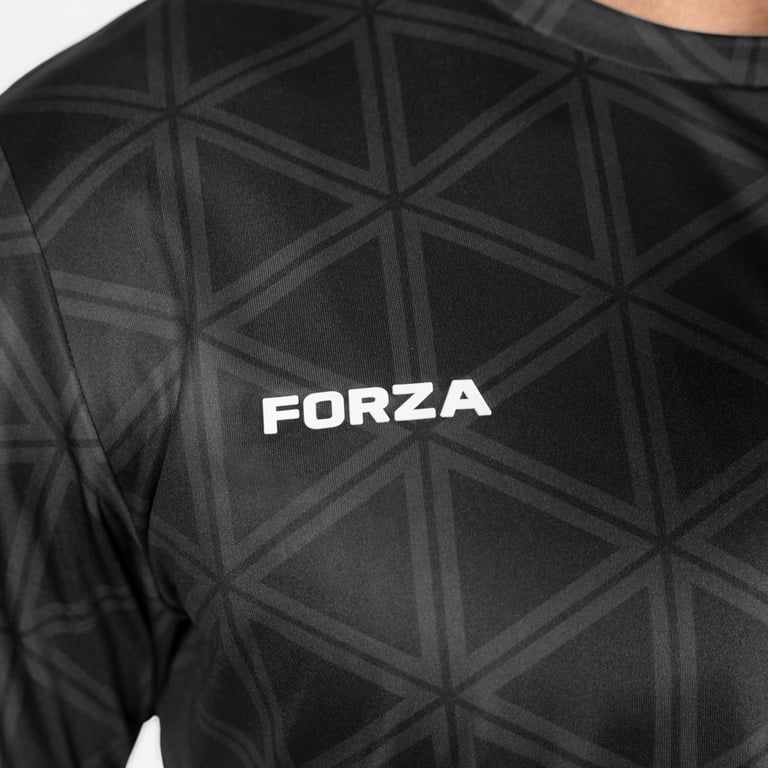 FORZA Men's Soccer Goalkeeper Jersey Short Sleeve [XL, Black FORZA Men's Soccer Goalkeeper Jersey Short Sleeve [XL, Black