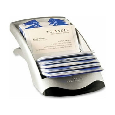 Durable TELINDEX Desk Address Card File, Holds 500 4 1/8 x 2 7/8 Cards ...