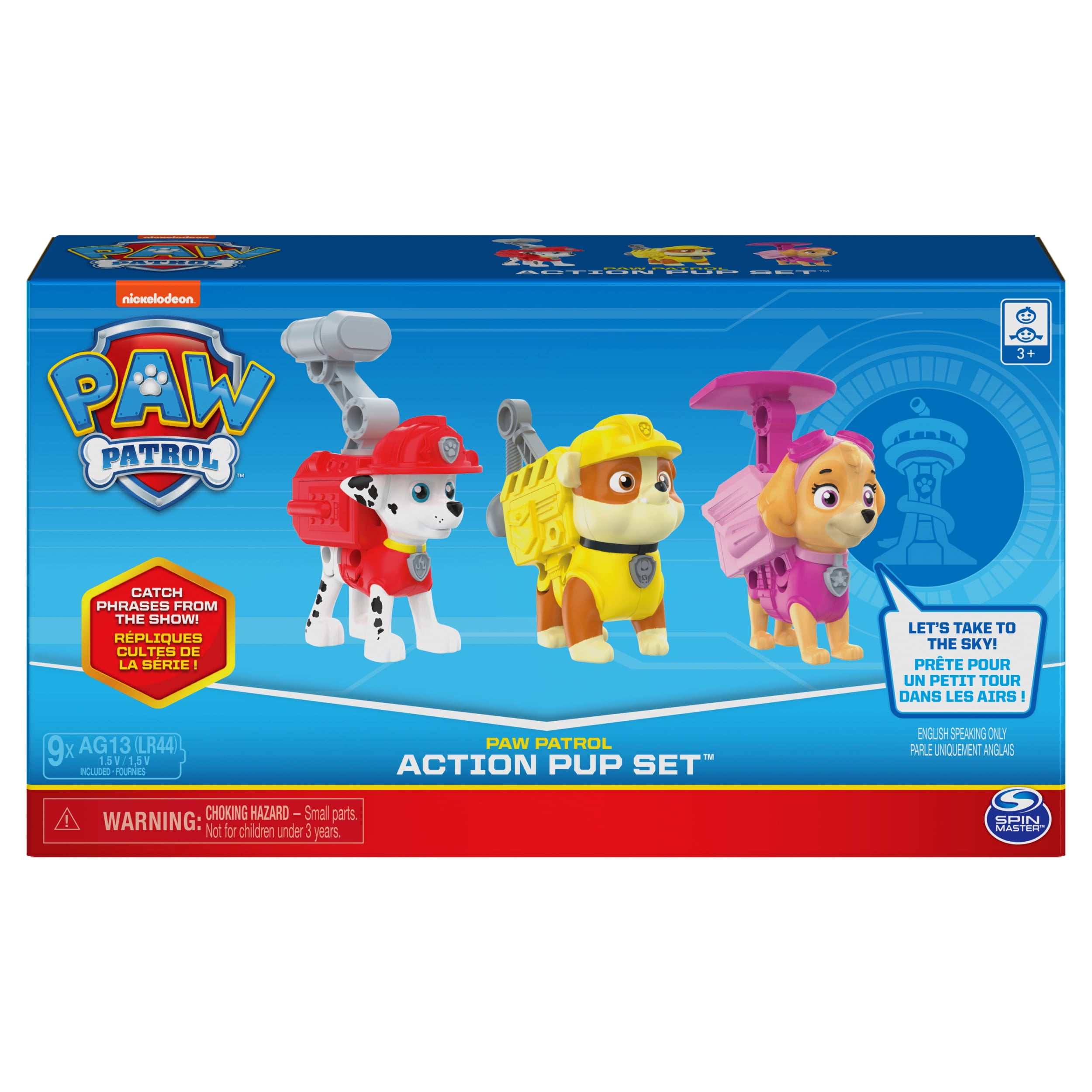 【ナショジオ】 パウ・パトロール アクションパック 3個 Paw Patrol ライダー チェース マーシャル 送料無料：アメリカ輸入ランド ぬいぐるみ - kolnhof.ru