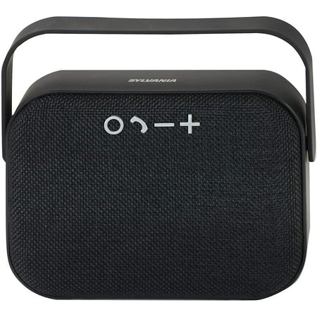 axGear Portable Bluetooth Retro-Design Fabric Speaker (Black) | Walmart ...