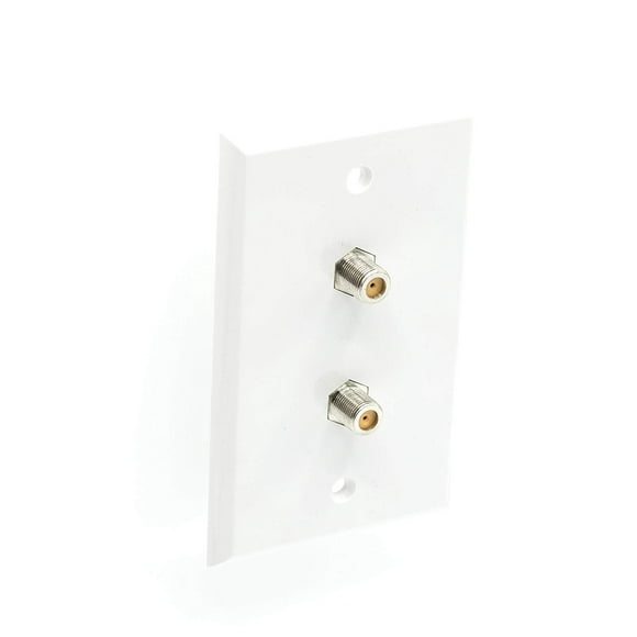Dual Coax Wall Plates