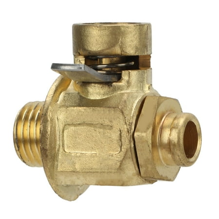 Quick Drain Valve, Stainless Steel Brass Leakproof High Hardness Oil ...