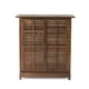 Ashlin Outdoor Acacia Wood Bar, Rich Mahogany - Walmart.com