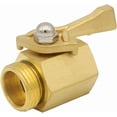 FEFEDFAA-Garden Hose Shut Off Valve Heavy Duty Brass 3/4" GHT Garden ...