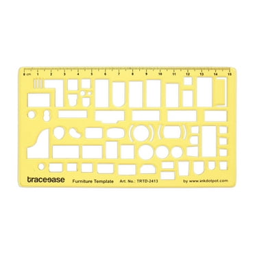 Mr. Pen- Architectural Templates, House Plan Template, Interior Design ...