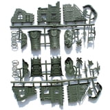 FESTFENDS 1Set Fence Model Toys Kids Diy Assembly Imaginative ...