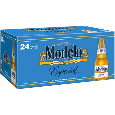 Modelo Especial Beer, 24 pack, 12 fl oz - Walmart.com