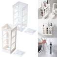 Bathroom Curling Iron Comb Holder Punch-free Wall Mounted Hair Dryer ...
