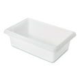 Rubbermaid Commercial Food/Tote Boxes, 3.5 gal, 18 x 12 x 6, White ...