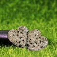 1pc Heart Shape Polished Crystal Stone for Flower Pot Fish Tank Home ...