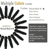 QUEENTAS 3 Packs 8mm Toni Curl Curly Crochet Hair for Black Women ...