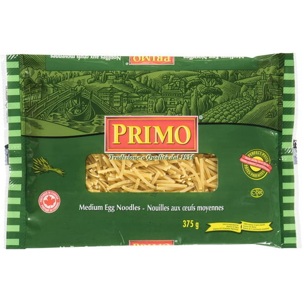 EGG NOODLES - MEDIUM, PRIMO MEDIUM EGG NOODLES - Walmart.ca